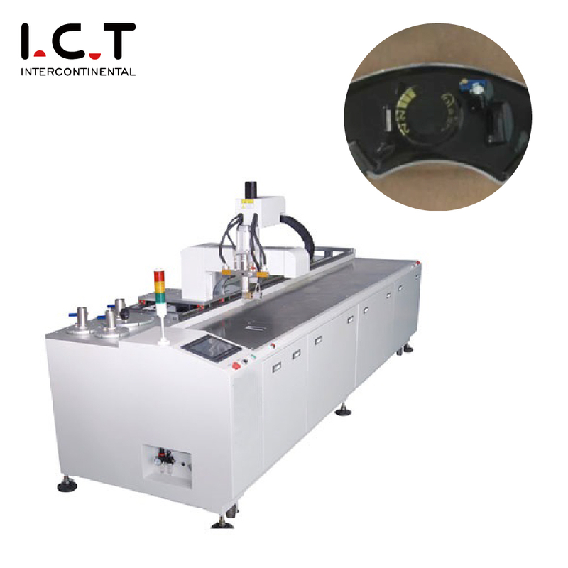 I.C.T | Semi automatic two component resin Glue epoxy dispensing ...