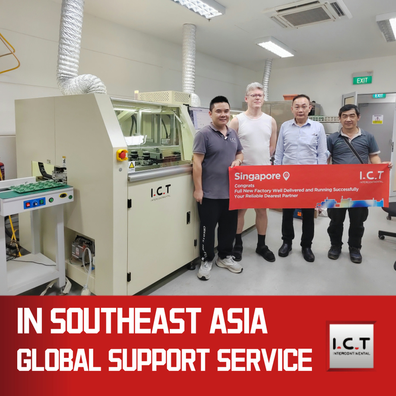 I.C.T-SS530 | Inline Selective Wave Soldering Machine from China ...