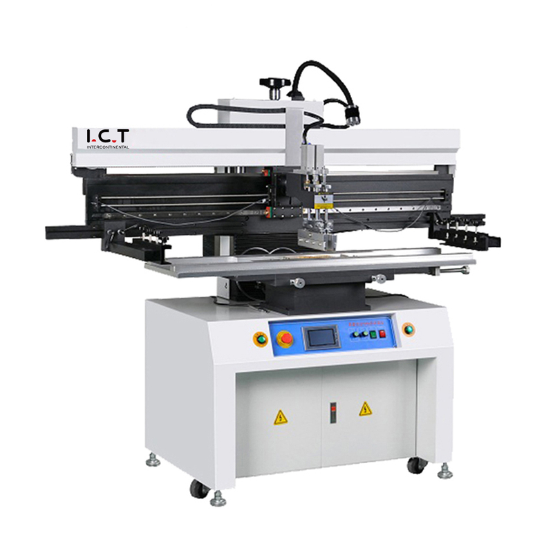 I.C.T-P12 | High Precision Semi-Automatic SMT Screen Stencil Printer in ...