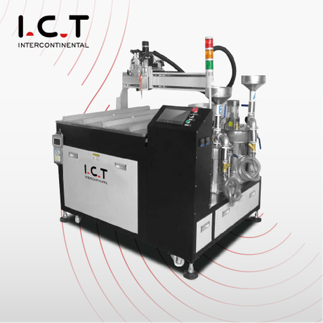 I.C.T | Semi automatic two component resin Glue epoxy dispensing ...