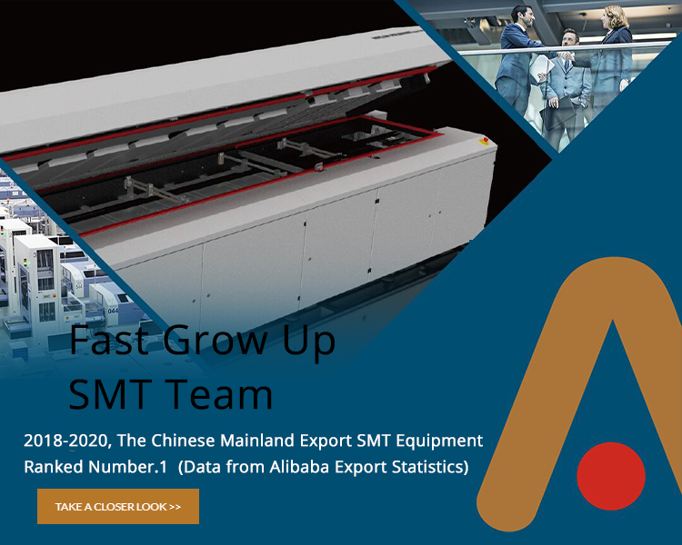 SMT Production Line, Reflow Oven, SMT Stencil Printer - ETA